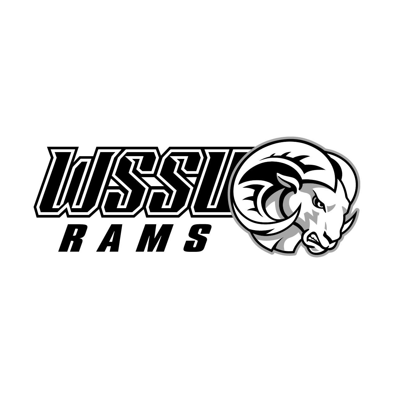 Ram Head Logo - Winston-Salem State University