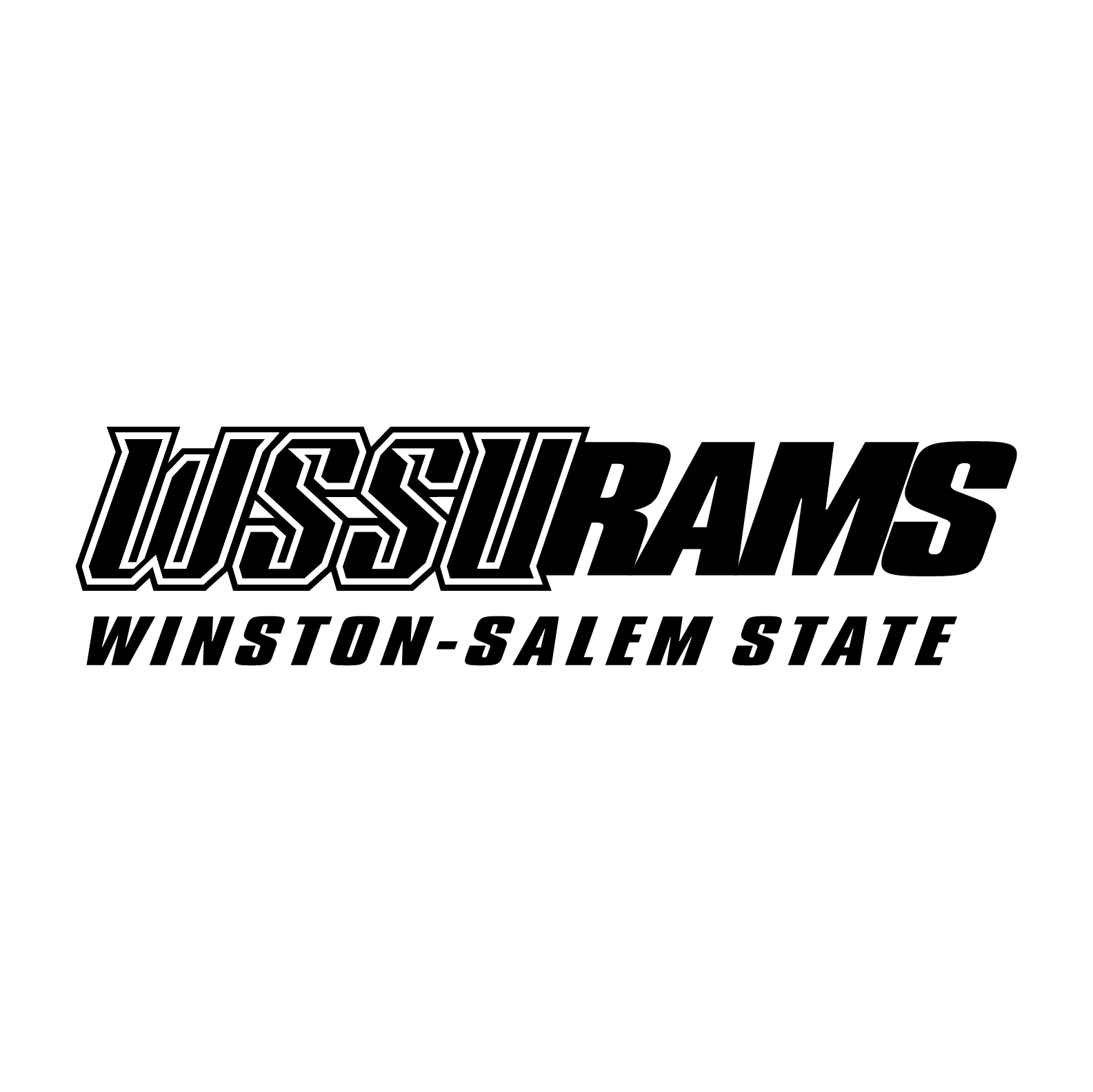 Ram Head Logo - Winston-Salem State University